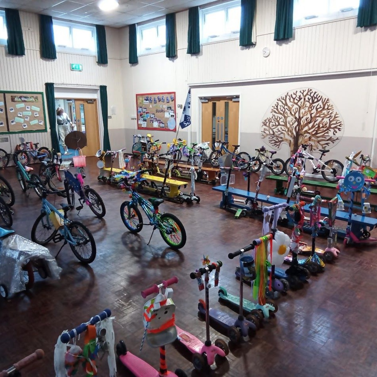 Merley First School - Bling Your Bike!